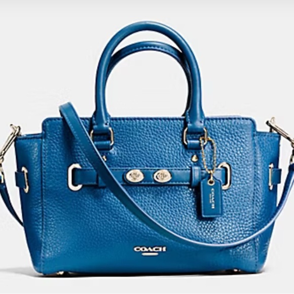 Coach | Bags | Coach Mini Blake Carryall In Bubble Leather | Poshmark
